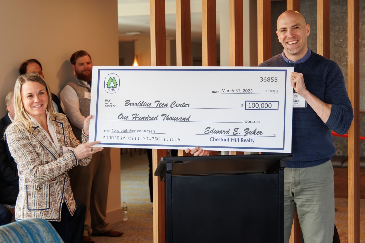 Chestnut Hill Realty Donates $100,000 to the Brookline Teen Center ...