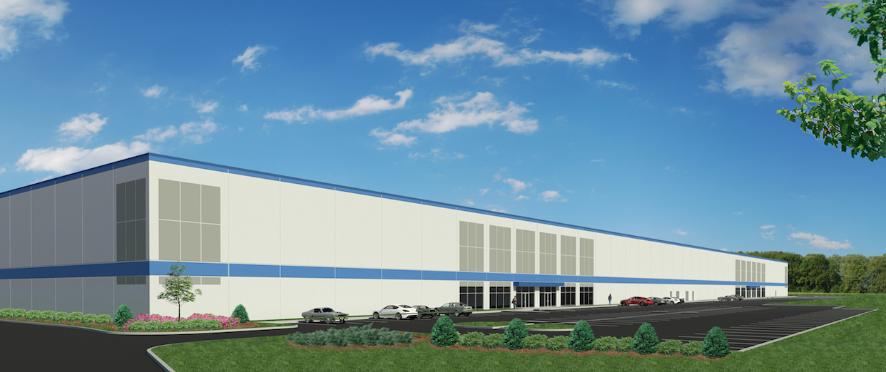 Two Distribution Centers in The Crosroads Industrial Park in ...